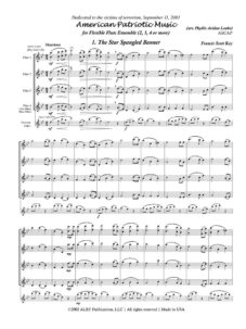 Buy American Patriotic Music Online at $27 - Flute World