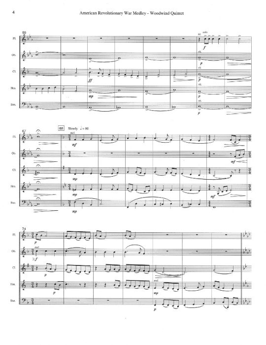 Buy American Revolutionary War Medley Online at $20 - Flute World