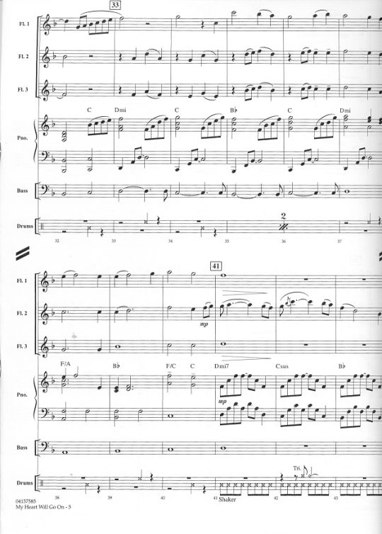 Buy My Heart Will Go On (Titanic) Online at $25 - Flute World