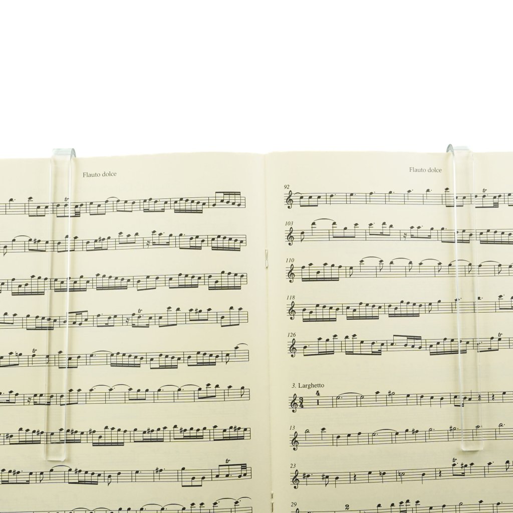 Buy Clear Music Stand Clips - 2 Pack Online at $9.95 - Flute World