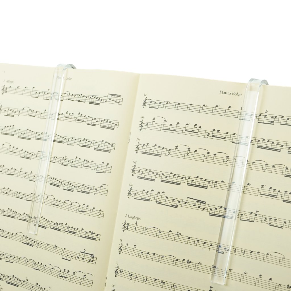 Buy Clear Music Stand Clips - 2 Pack Online at $9.95 - Flute World