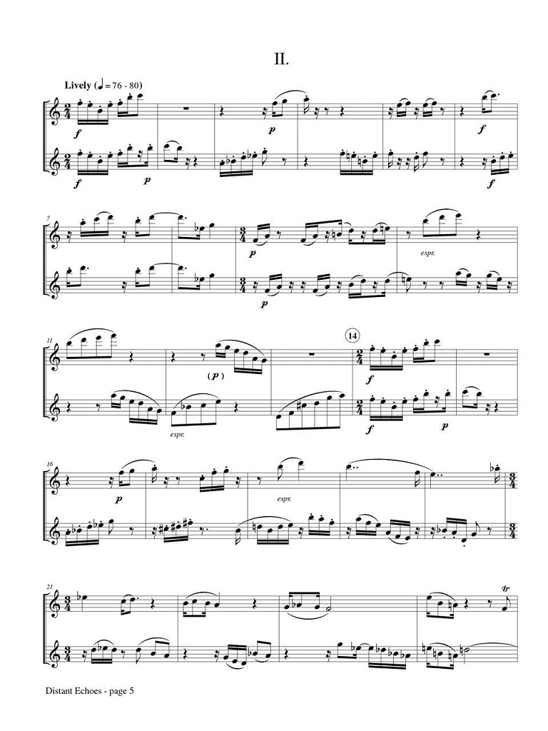 Buy Distant Echoes Online at $17 - Flute World