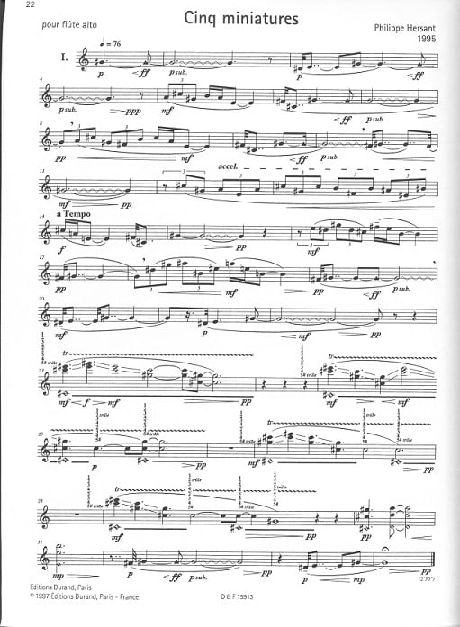 Buy Fifteen Solos for Flute from the 20th Century Online at $24.99 ...