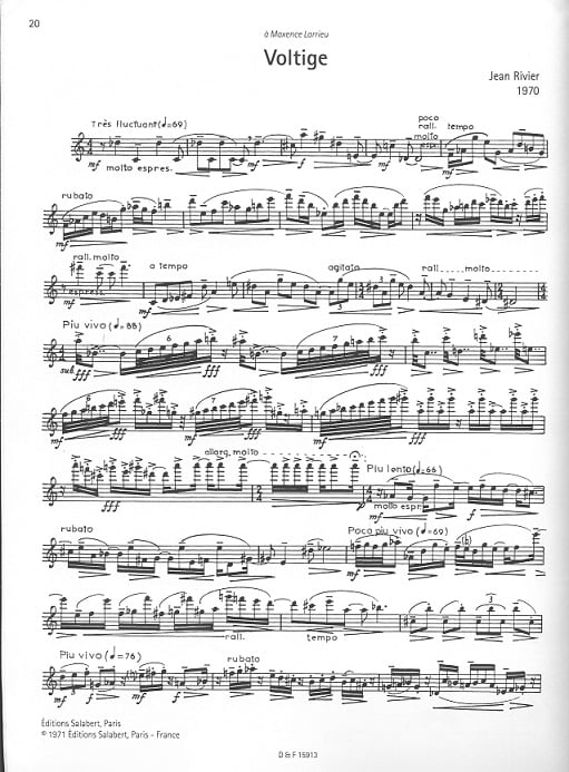 Buy Fifteen Solos for Flute from the 20th Century Online at $24.99 ...