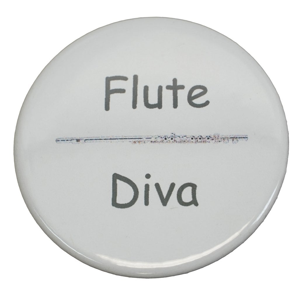 Buy Flute Diva Button Online at $1.39 - Flute World