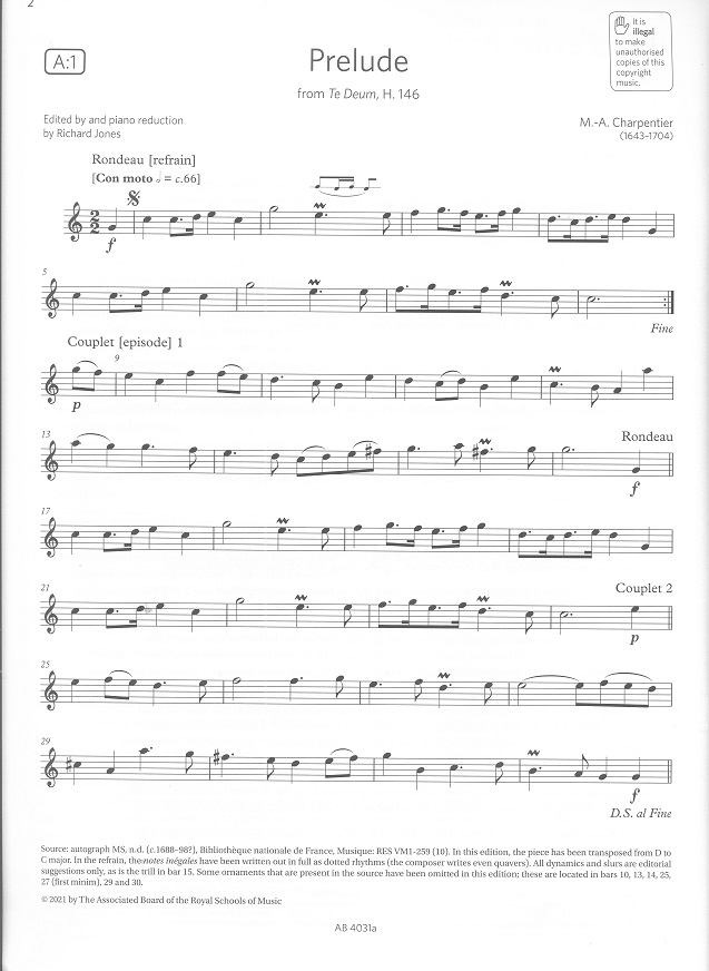 Buy Flute Exam Pack 2022 ABRSM Grade 3 Online at $24.95 - Flute World