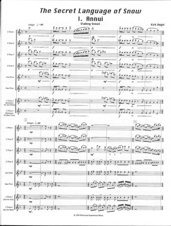 Buy Secret Language of Snow Online at $29 - Flute World