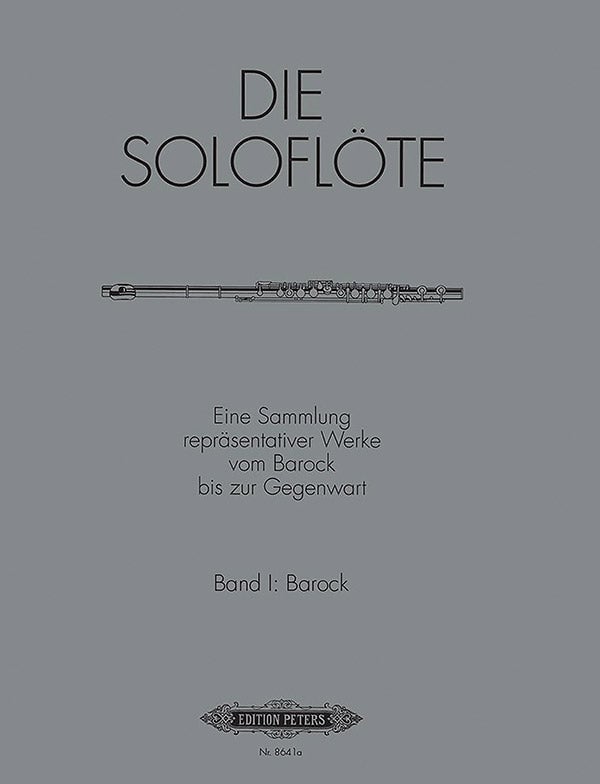 Buy Solo Flute, The (Book 1) - Baroque Online at $25.95 - Flute World