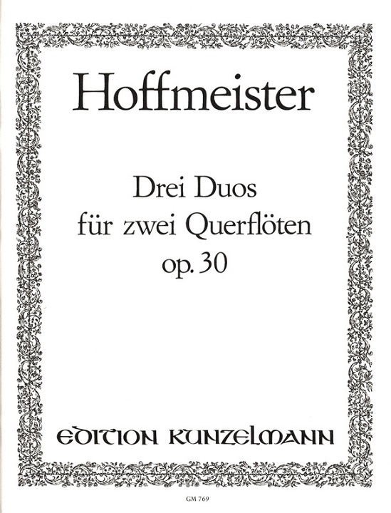 Buy Three Duos Op30 (parts only) Online at $23.5 - Flute World