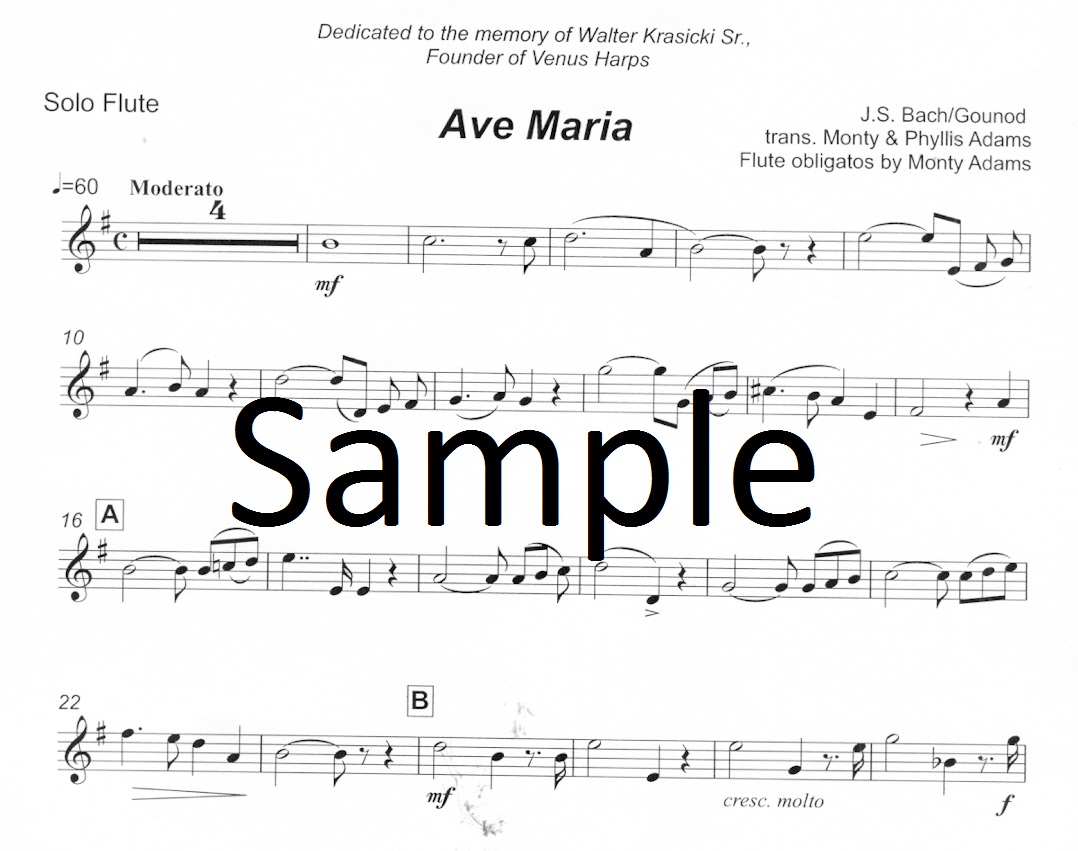 Buy Ave Maria (Bach/Gounod) Online at $22.5 - Flute World
