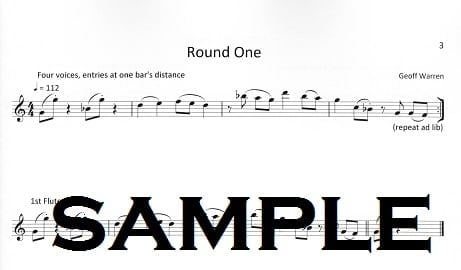 Buy A Book of Rounds Online at $21.95 - Flute World