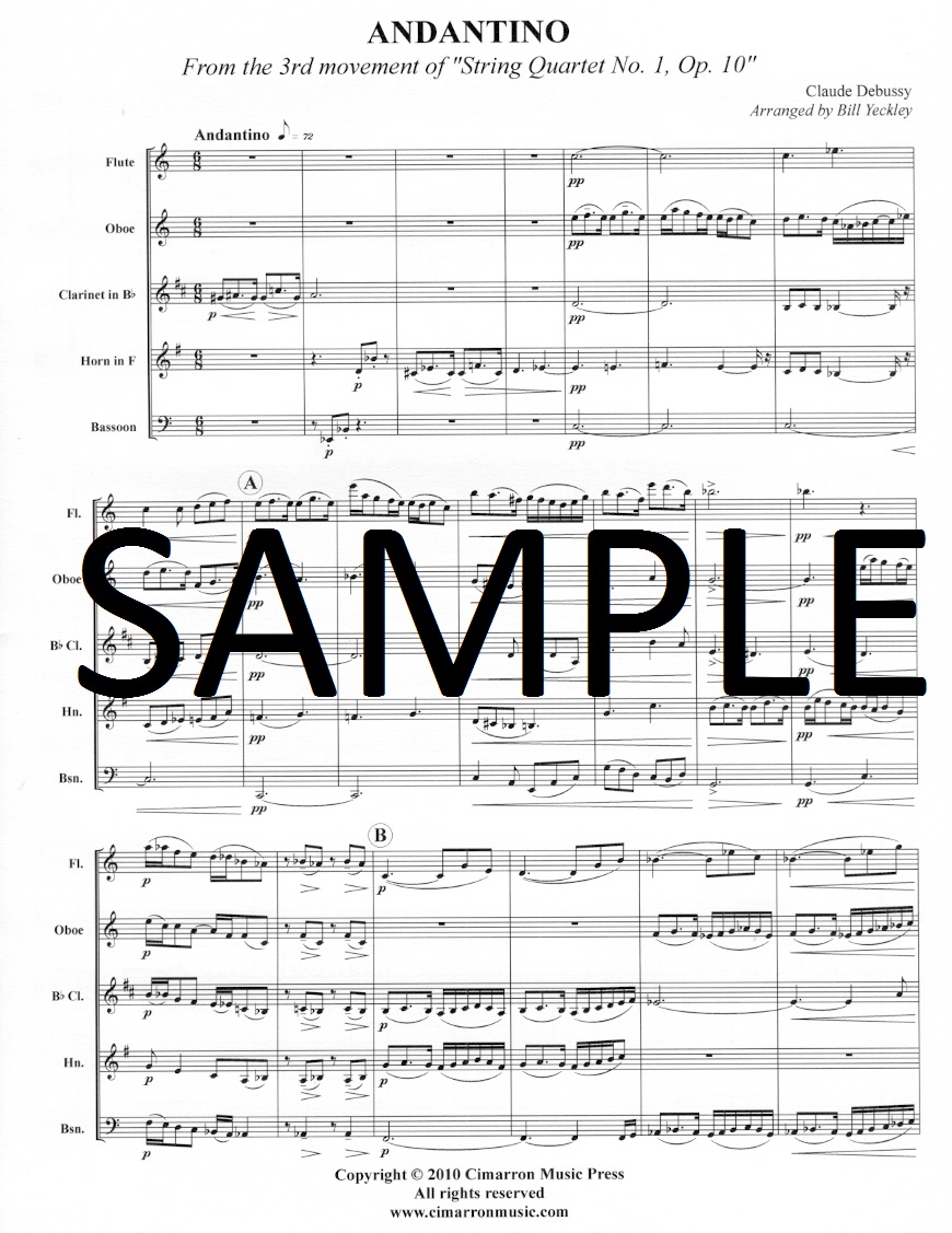 Buy Andantino Online at $18 - Flute World