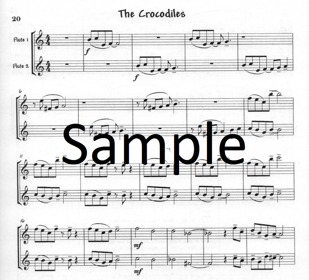 Buy Animal Flute Duets (score form) Online at $34.99 - Flute World