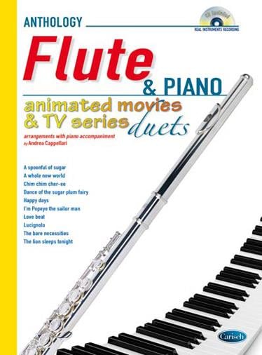 Buy Animated Movies and TV Series Duets for Flute and Piano Online at ...