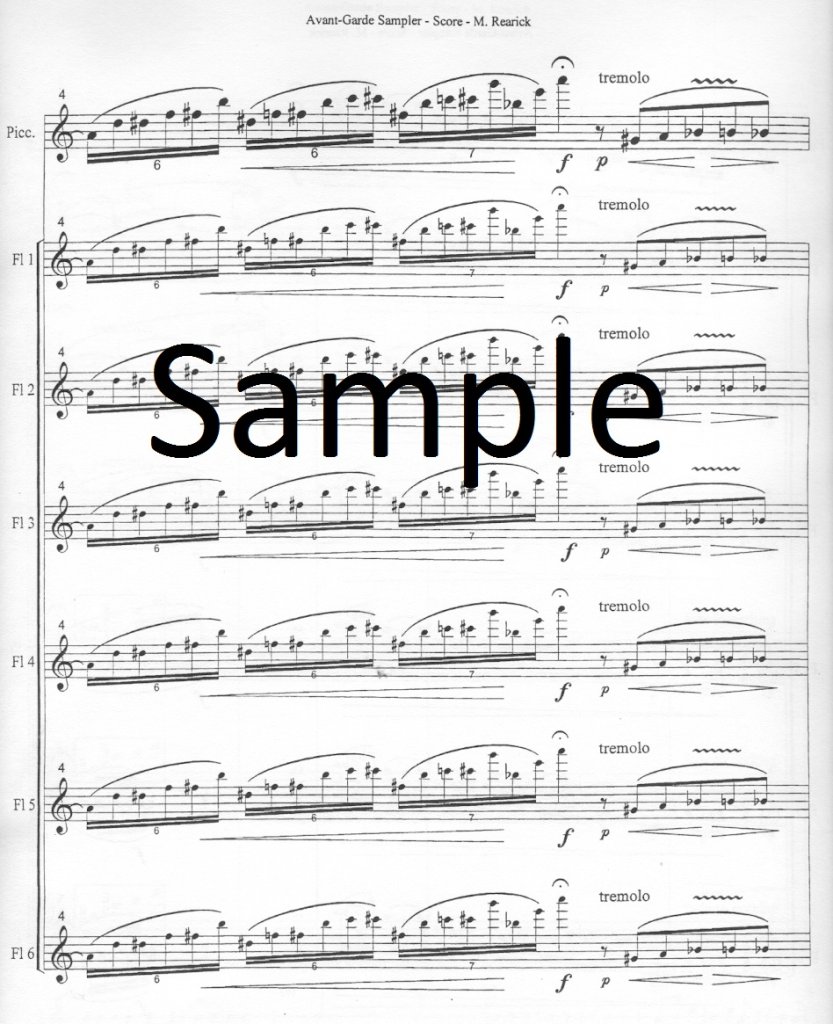 Buy Avant-Garde Sampler Online at $26.99 - Flute World