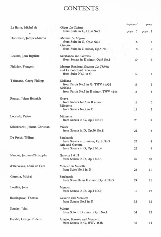 Buy Baroque Flute Pieces (Book 1) Online at $19.99 - Flute World