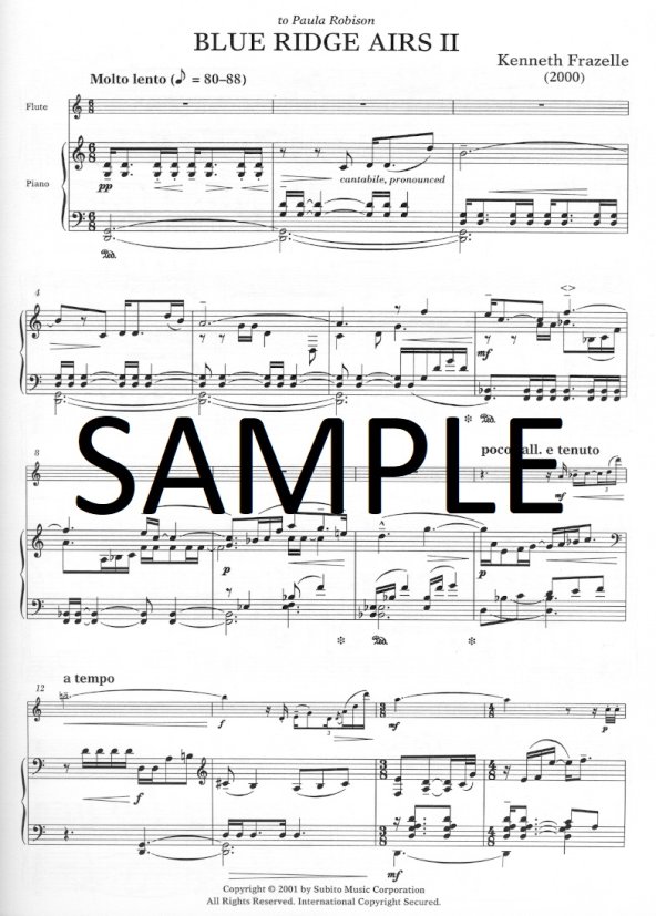 Buy Blue Ridge Airs II Online at $37.79 - Flute World