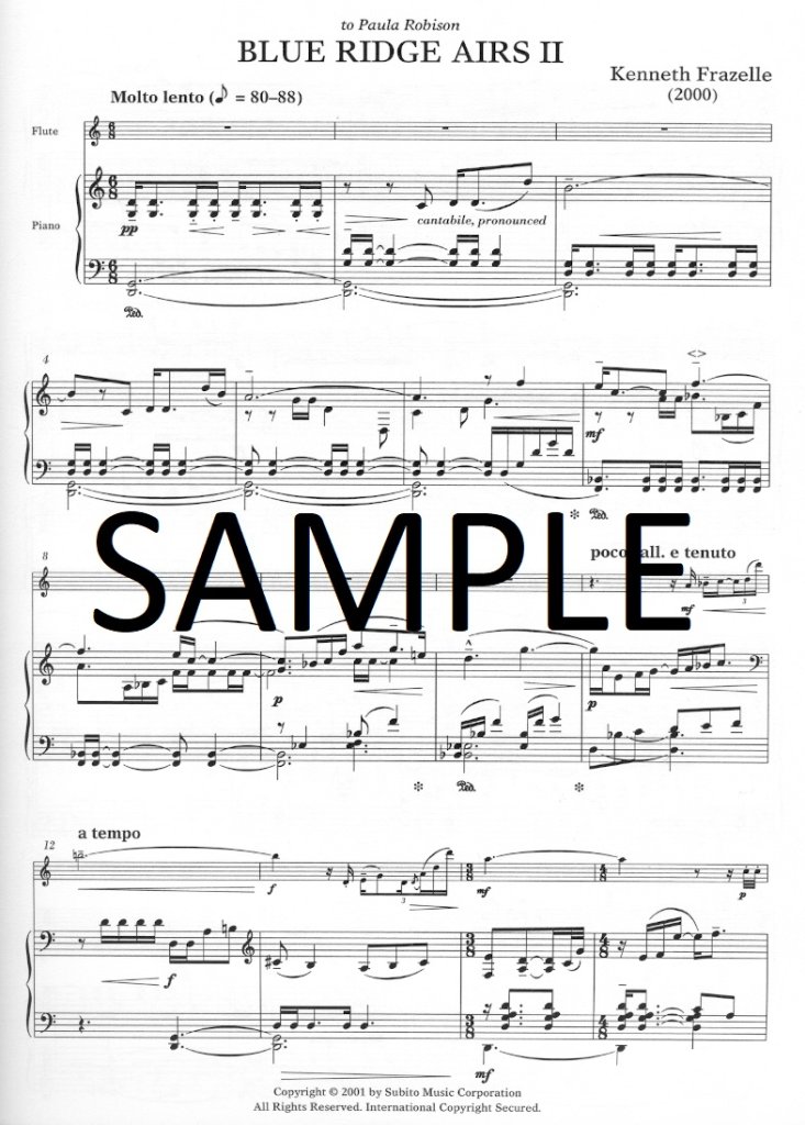 Buy Blue Ridge Airs II Online at $36.95 - Flute World