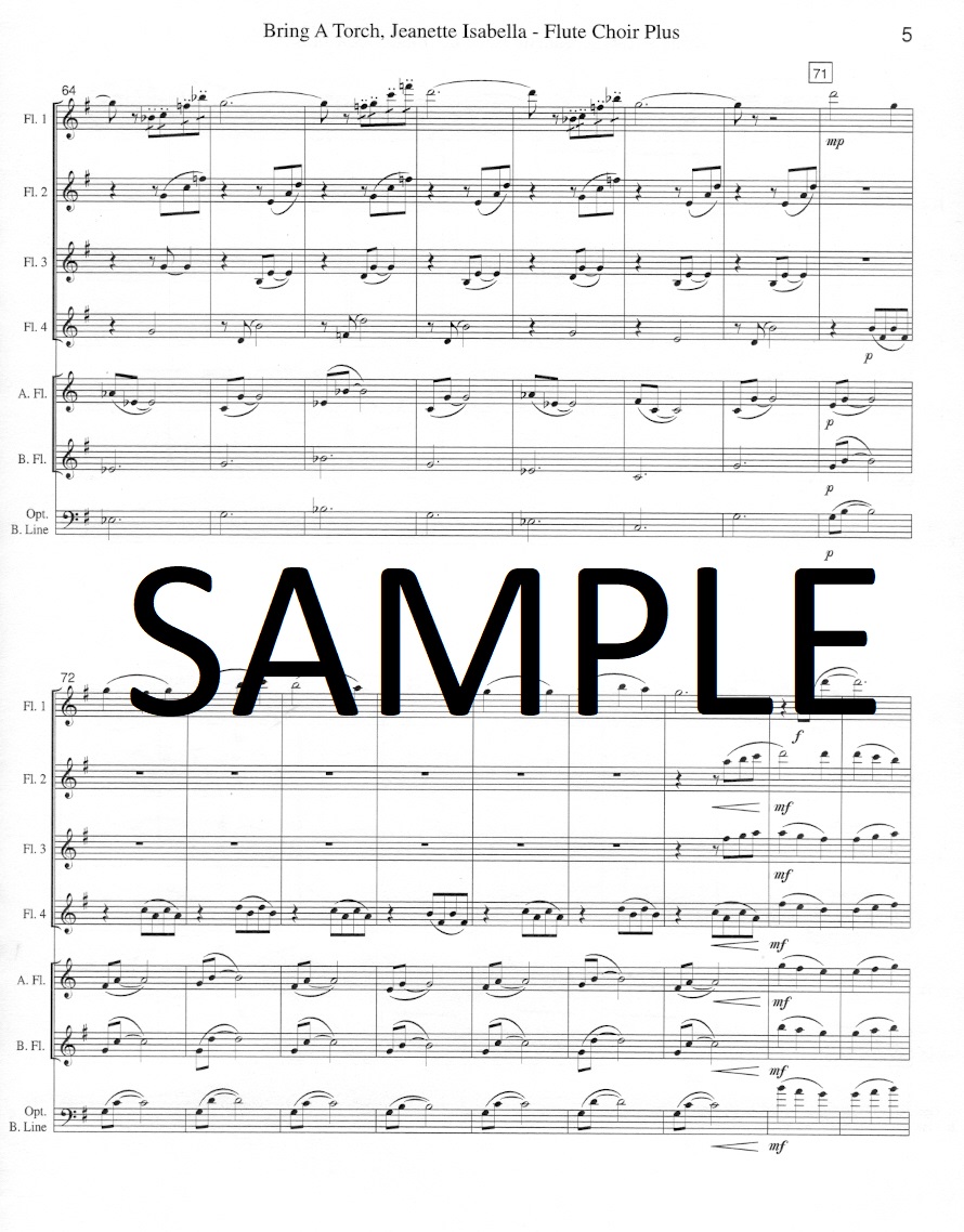 Buy Bring A Torch, Jeanette Isabella Online at $18 - Flute World