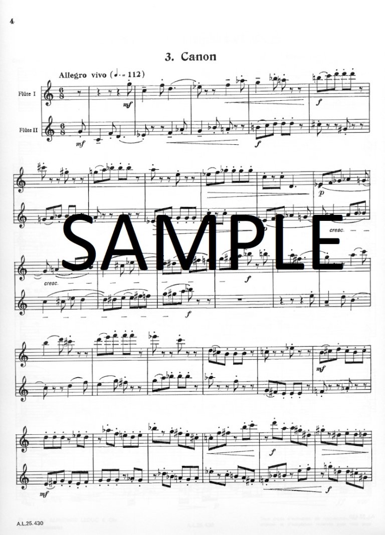 Buy Cinq Inventions (score form) Online at $25.8 - Flute World