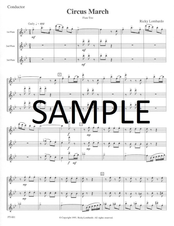 Buy Circus March Online at $8 - Flute World