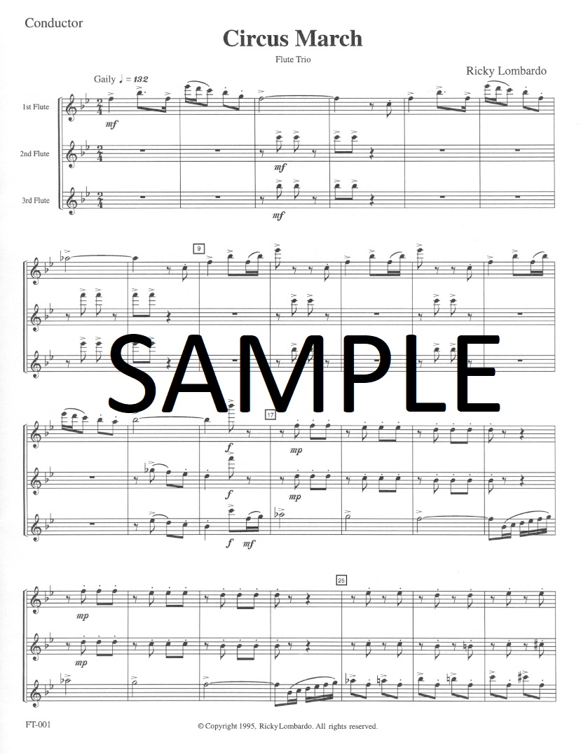 Buy Circus March Online at $8 - Flute World