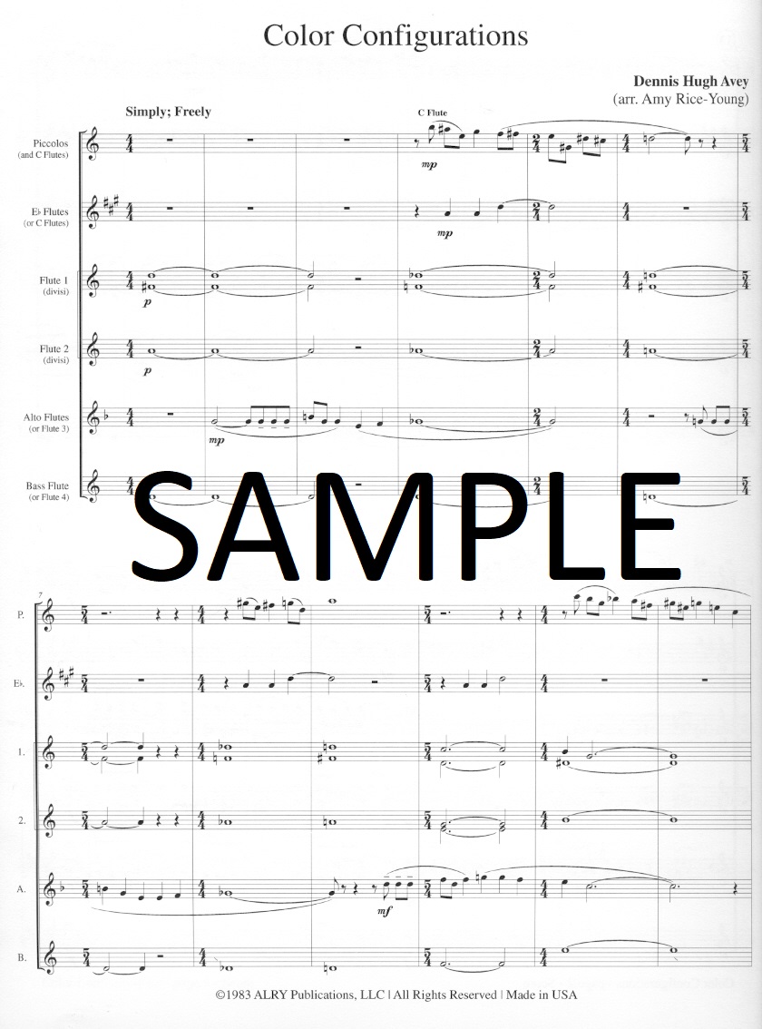Buy Color Configurations Online at $20 - Flute World