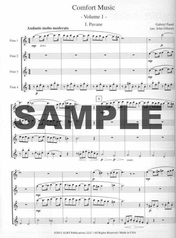 Buy Comfort Music (Volume 1) Online at $25 - Flute World