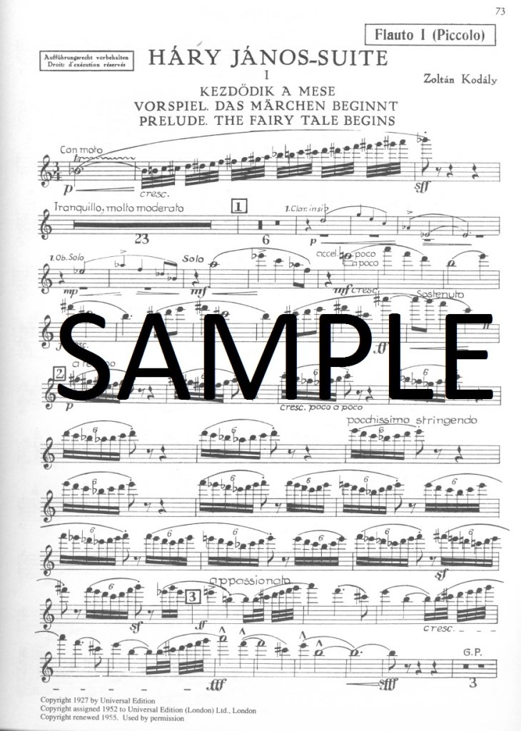 Buy Complete Original Orchestral Flute Parts-Flute Audition Book Online ...