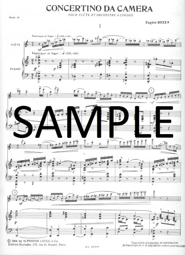 Buy Concertino da Camera Online at $44.7 - Flute World
