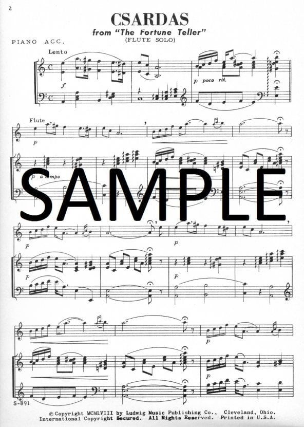 Buy Csardas Online at $4.95 - Flute World