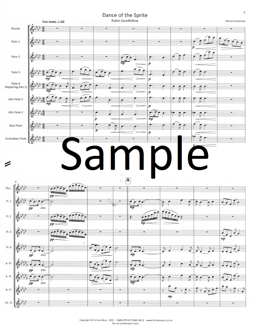 Buy Dance of the Sprite Online at $32.95 - Flute World