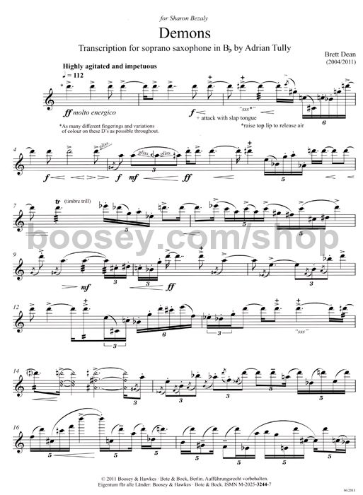 Buy Demons Online at $14.95 - Flute World