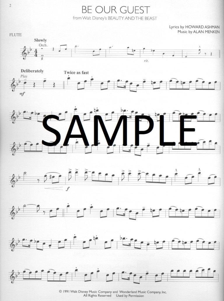 Buy Disney Solos for Flute Online at $16.99 - Flute World