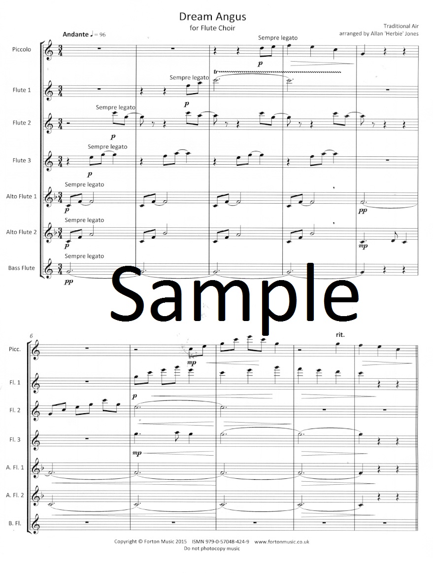 Buy Dream Angus Online at $26.95 - Flute World