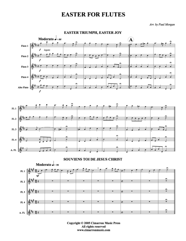 Buy Easter for Flutes Online at $18 - Flute World