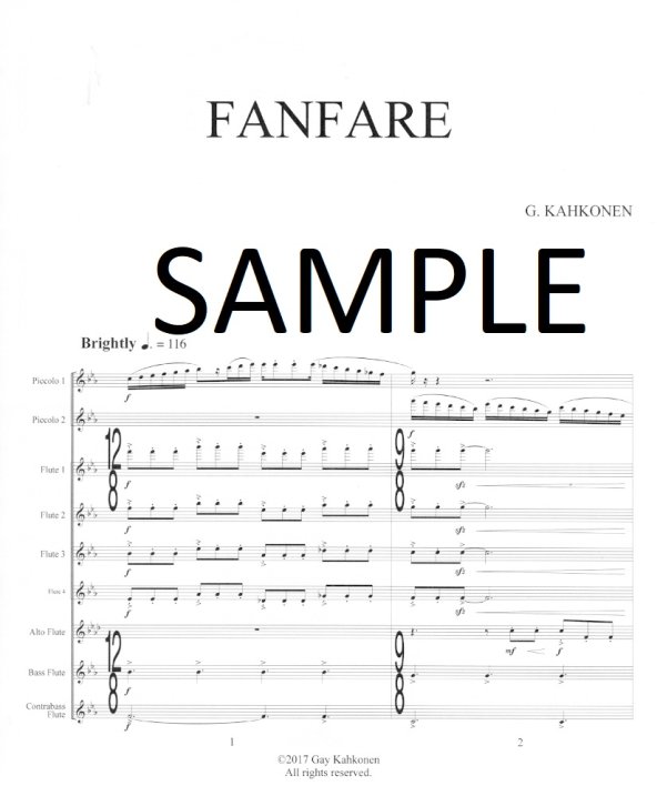Buy Fanfare Online at $19 - Flute World
