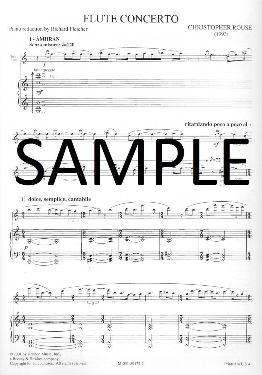 Buy Flute Concerto Online at $39.99 - Flute World