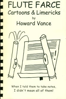 Buy Flute Farce - Cartoons & Limericks Online at $10 - Flute World