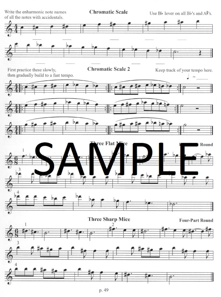 Buy Flute Method (Book 2) - Student's Book (Third Edition) Online at ...