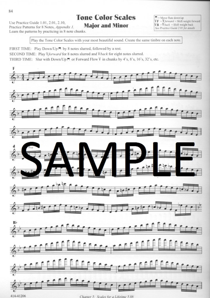 Buy Flute Scale Book - A Path to Artistry Online at $31.99 - Flute World