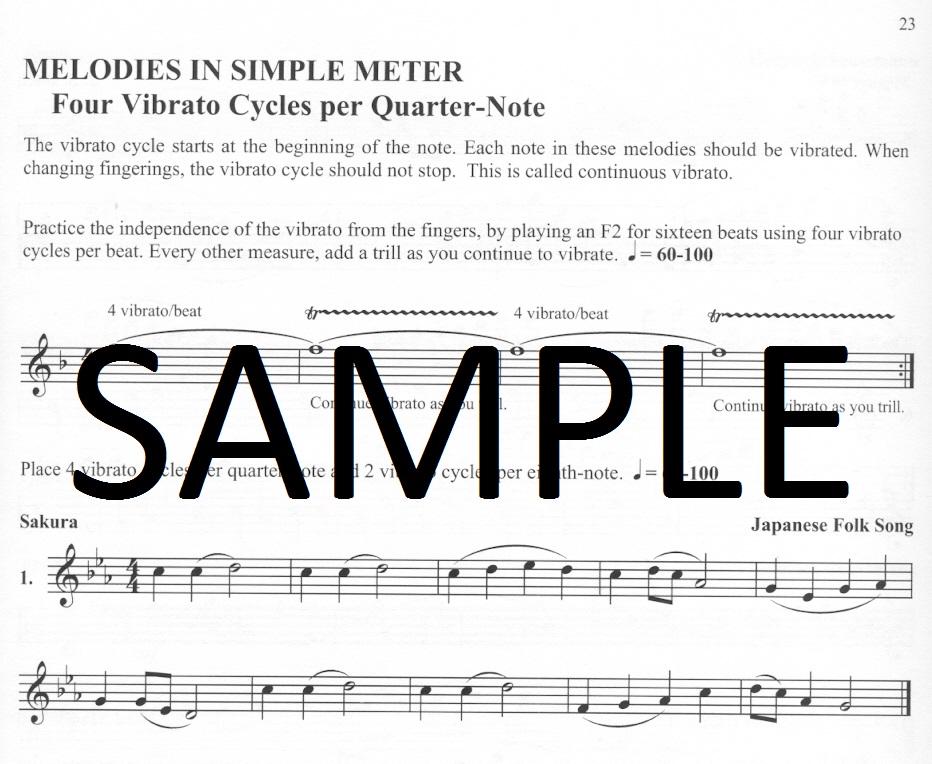 Buy Flute Vibrato Book Online at $18.99 - Flute World