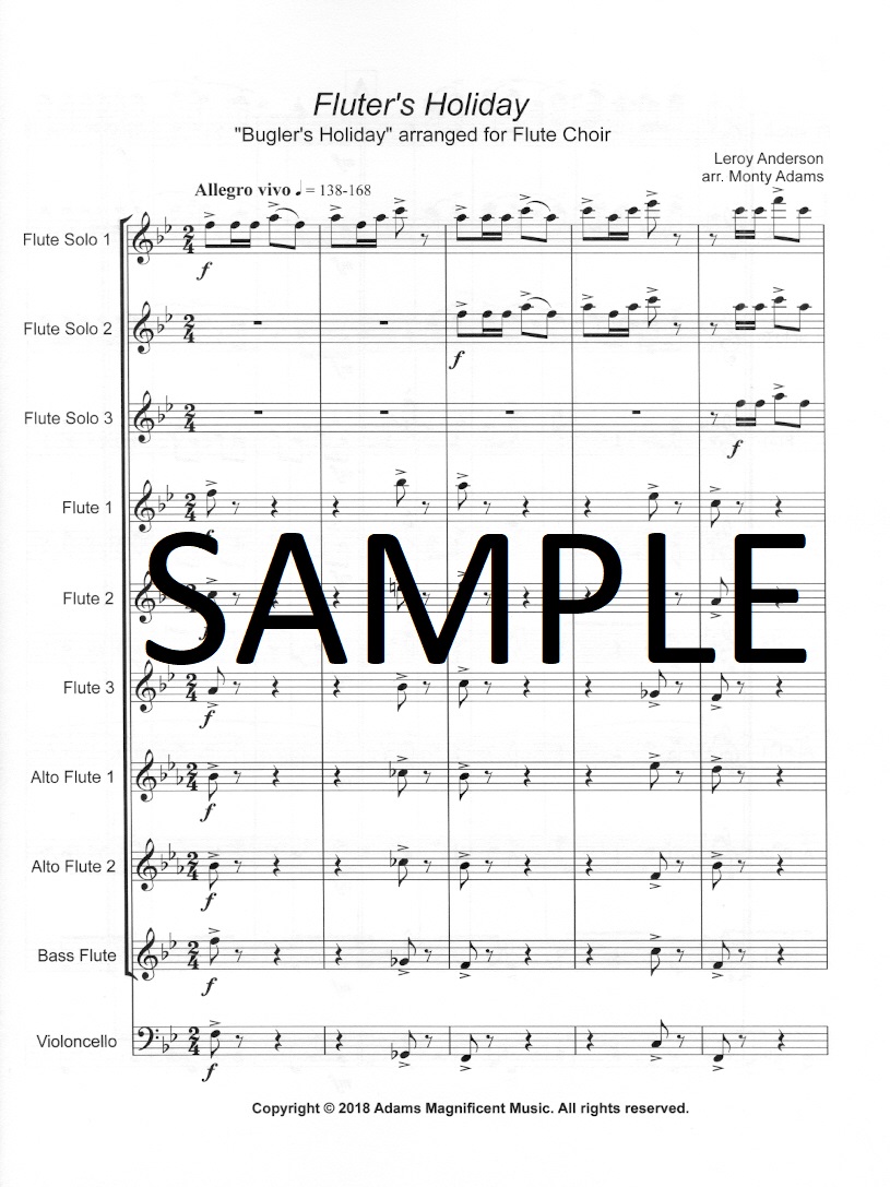 Buy Fluter's Holiday Online at $35 - Flute World