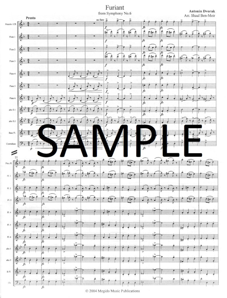Buy Furiant from Symphony #6 Online at $29.95 - Flute World