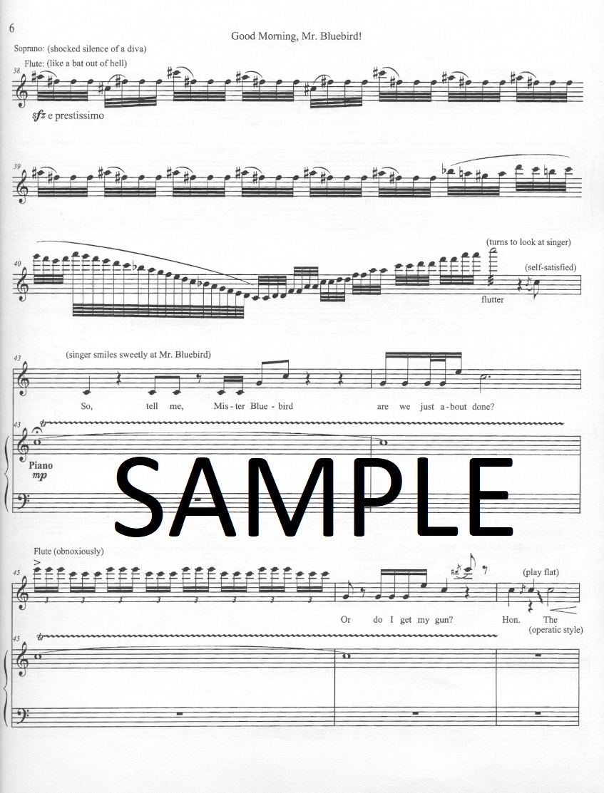 Buy Good Morning, Mr Bluebird Online at $17.99 - Flute World