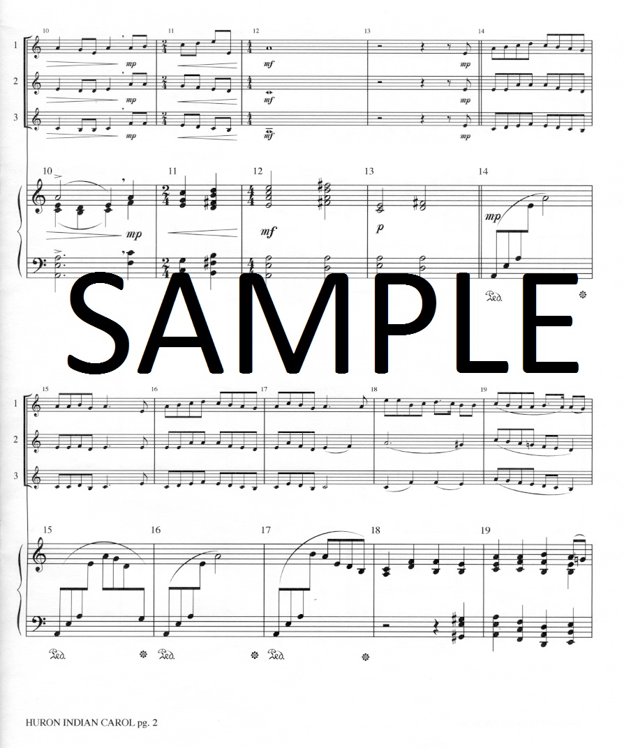 Buy Huron Indian Carol, The Online at $12 - Flute World