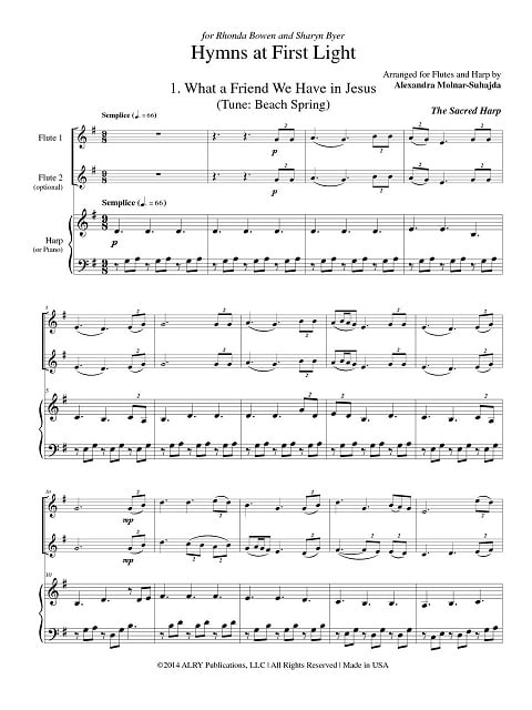 Buy Hymns at First Light Online at $23 - Flute World