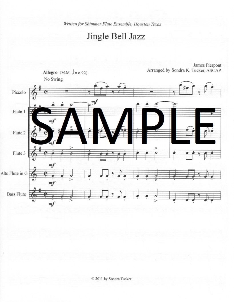 Buy Jingle Bell Jazz Online at $15 - Flute World