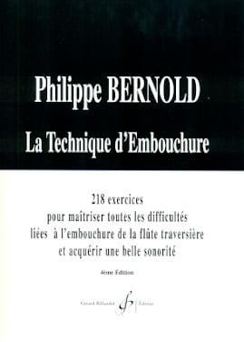Buy La Technique d'Embouchure-4th edition Online at $49.95 - Flute World
