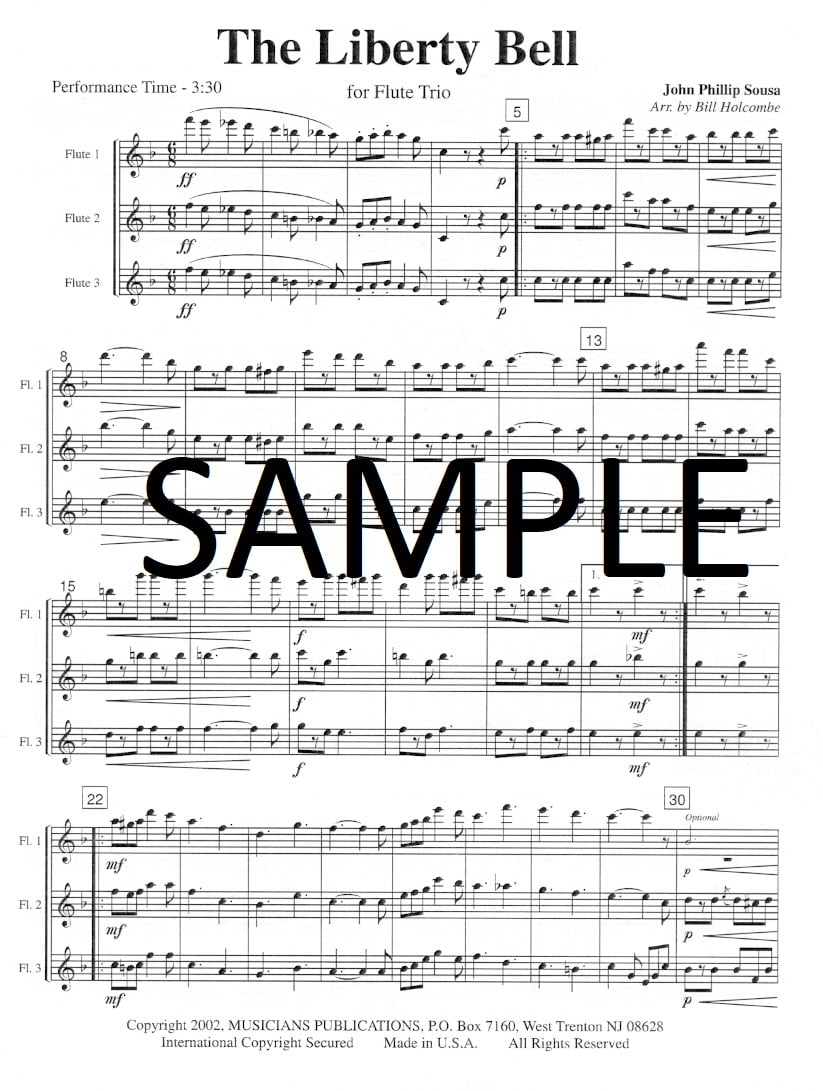 Buy Liberty Bell Online at $10 - Flute World